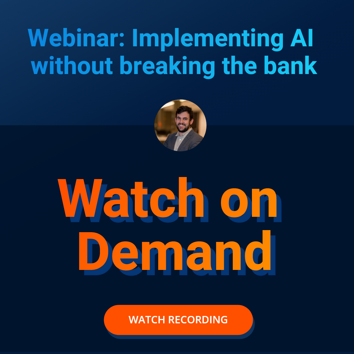 Webinar - Implementing AI without breaking the bank - DevOn