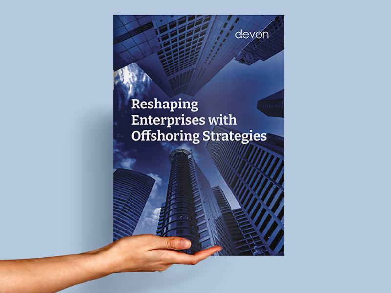eBook - Reshaping Enterprises with Offshoring Strategies - DevOn